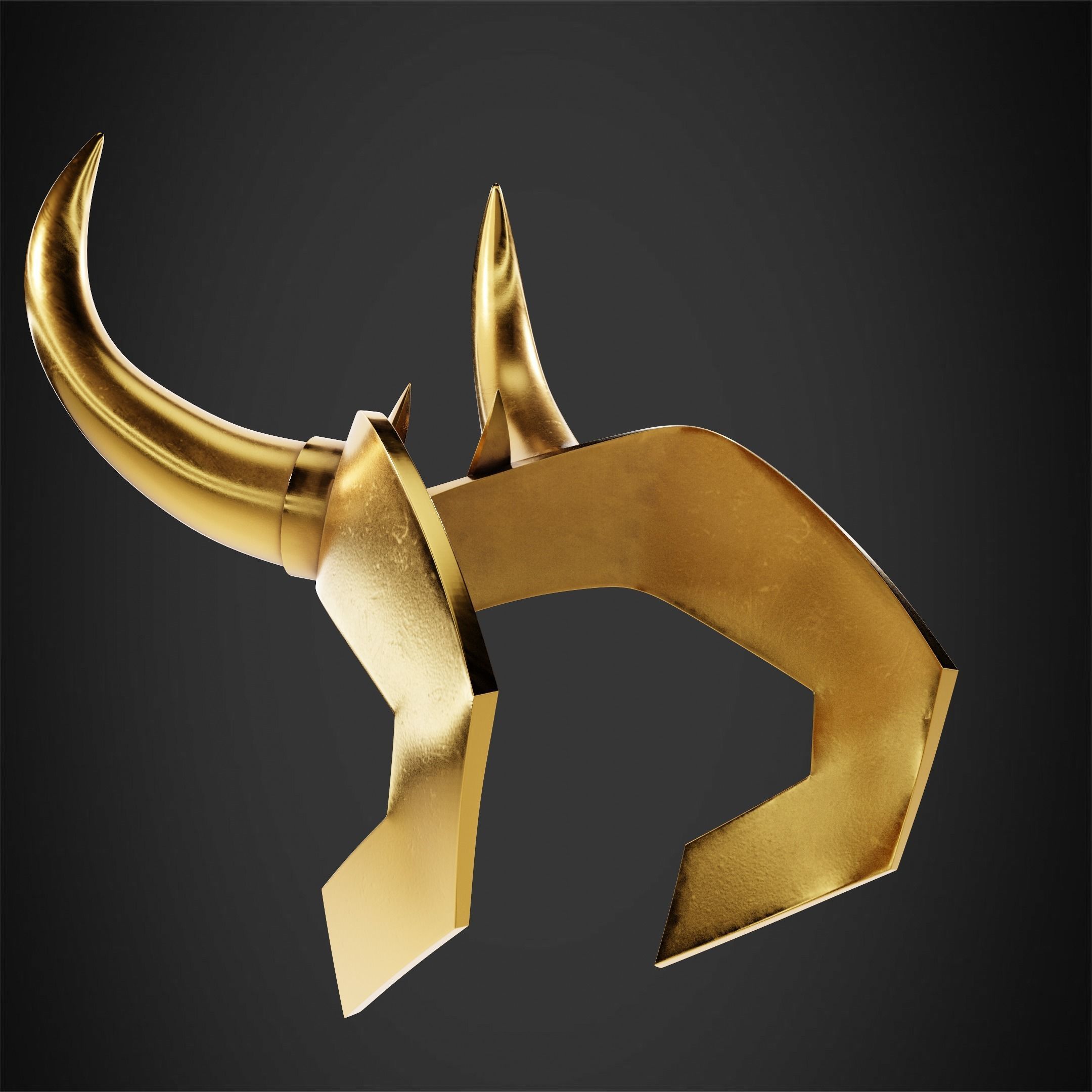 Loki Crown for Cosplay 3D model 3D printable | CGTrader