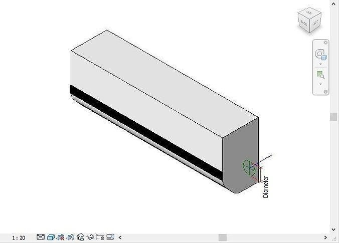 Hi Wall Revit Family 3D model | CGTrader