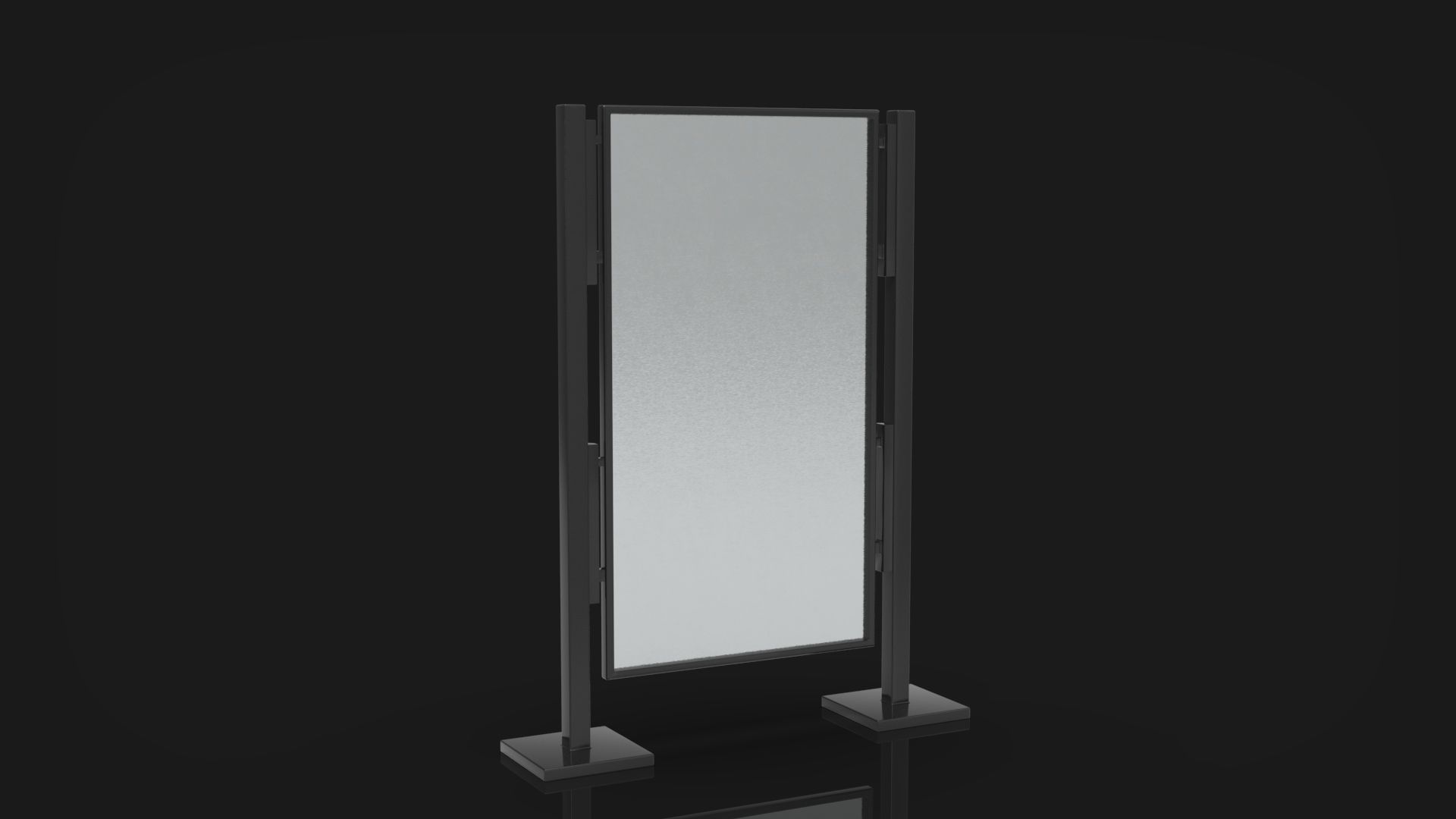 Outdoor Advertising Stand V4 3D model | CGTrader