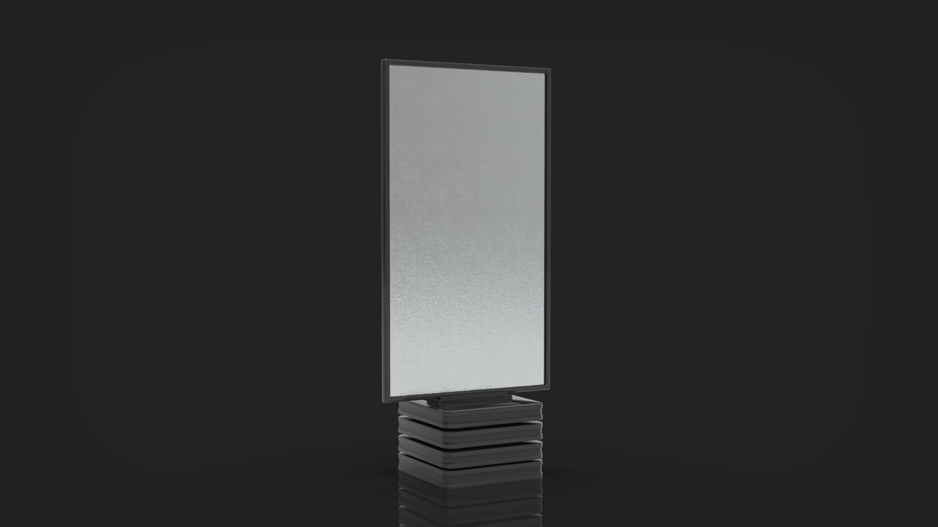 Outdoor Advertising Stand V7 3D model | CGTrader