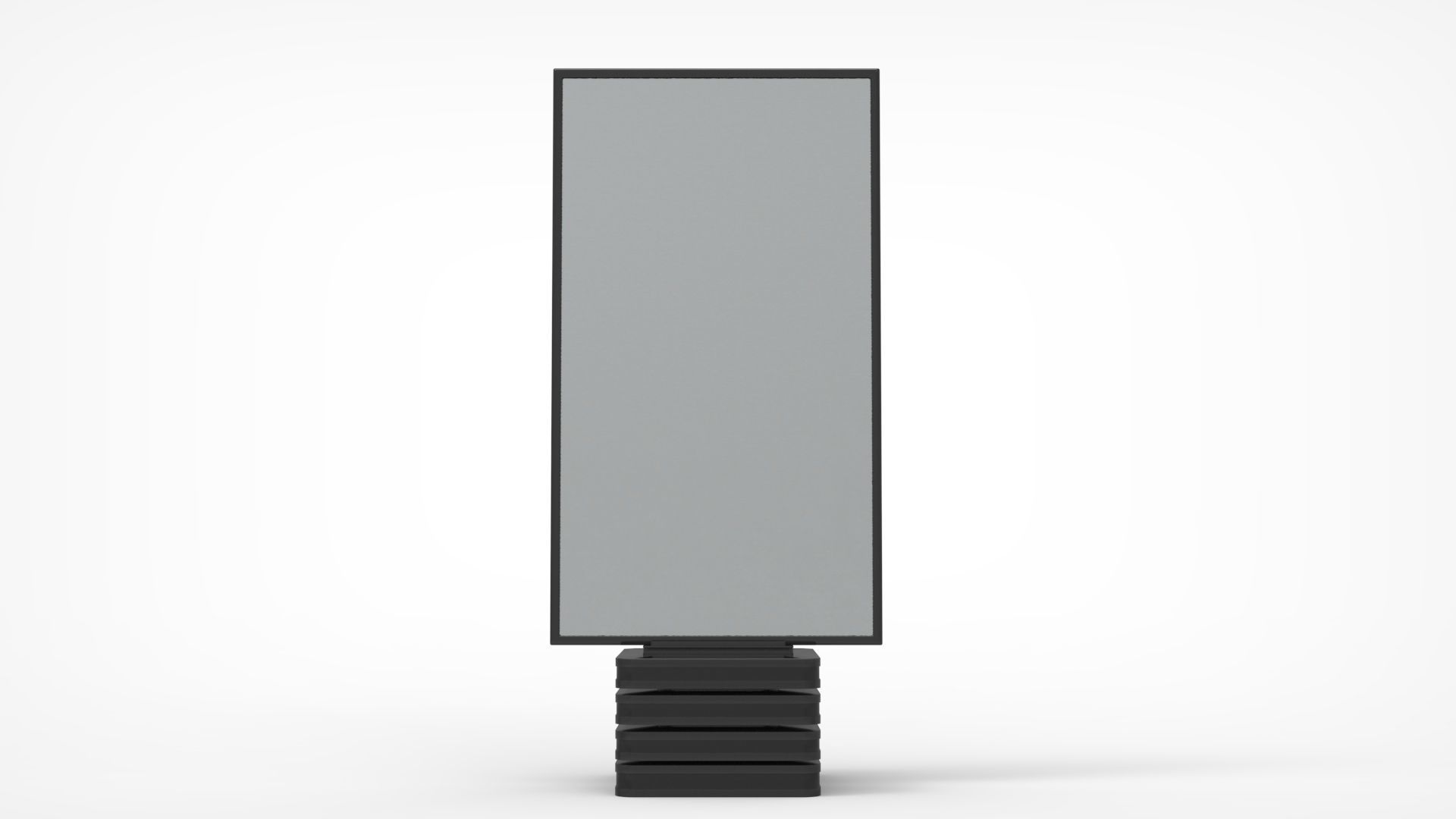 Outdoor Advertising Stand V7 3D model | CGTrader