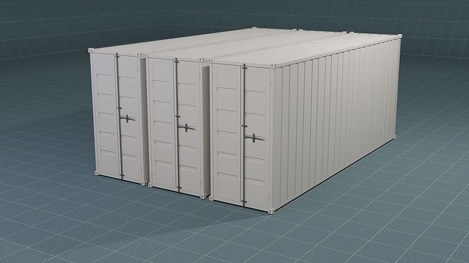 Shipping Container 3D model | CGTrader