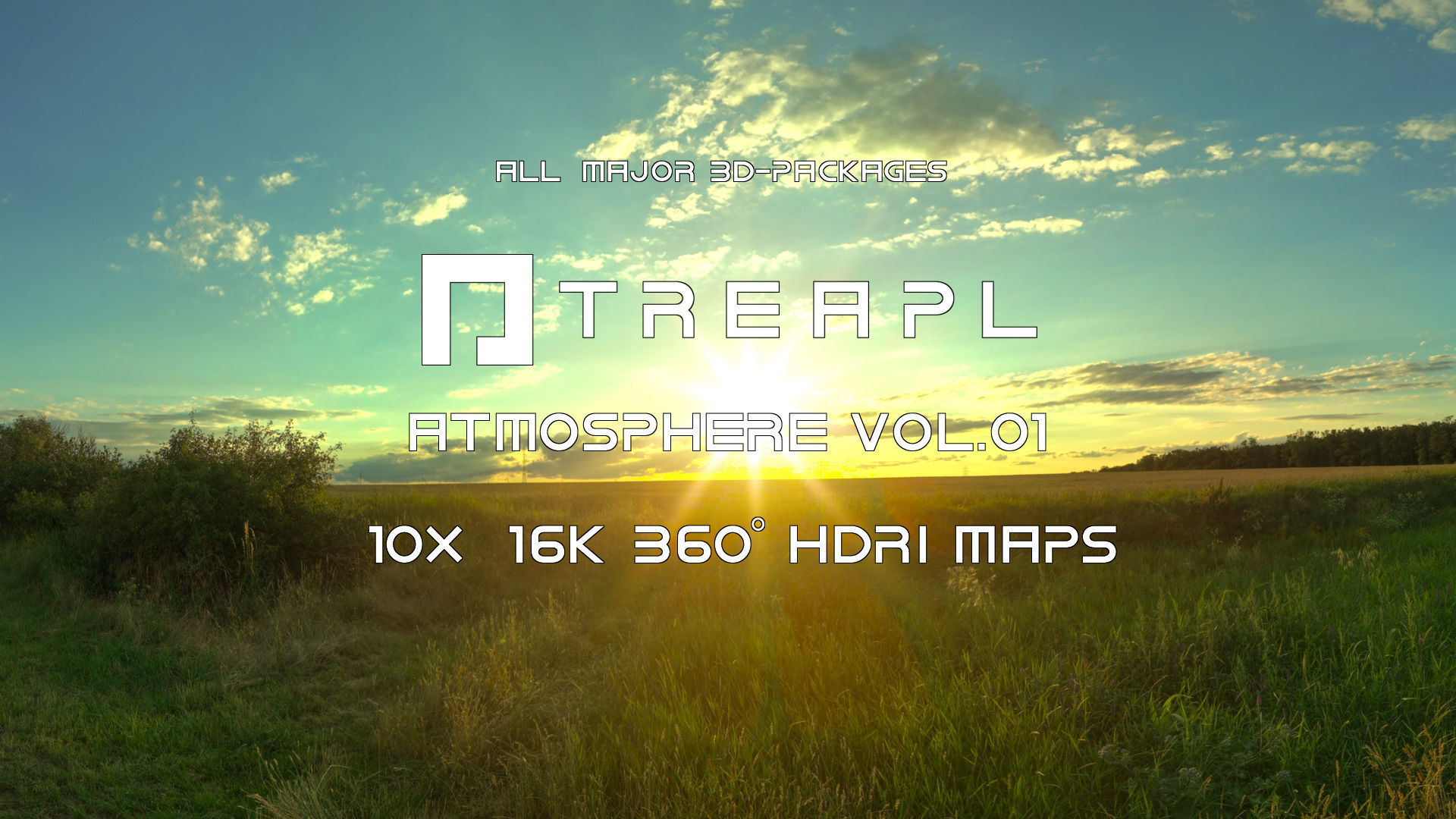 20X HDRI SKIES ATMOSPHERE VOL01and02 - BUNDLE - 360 SKY Texture 3D ...