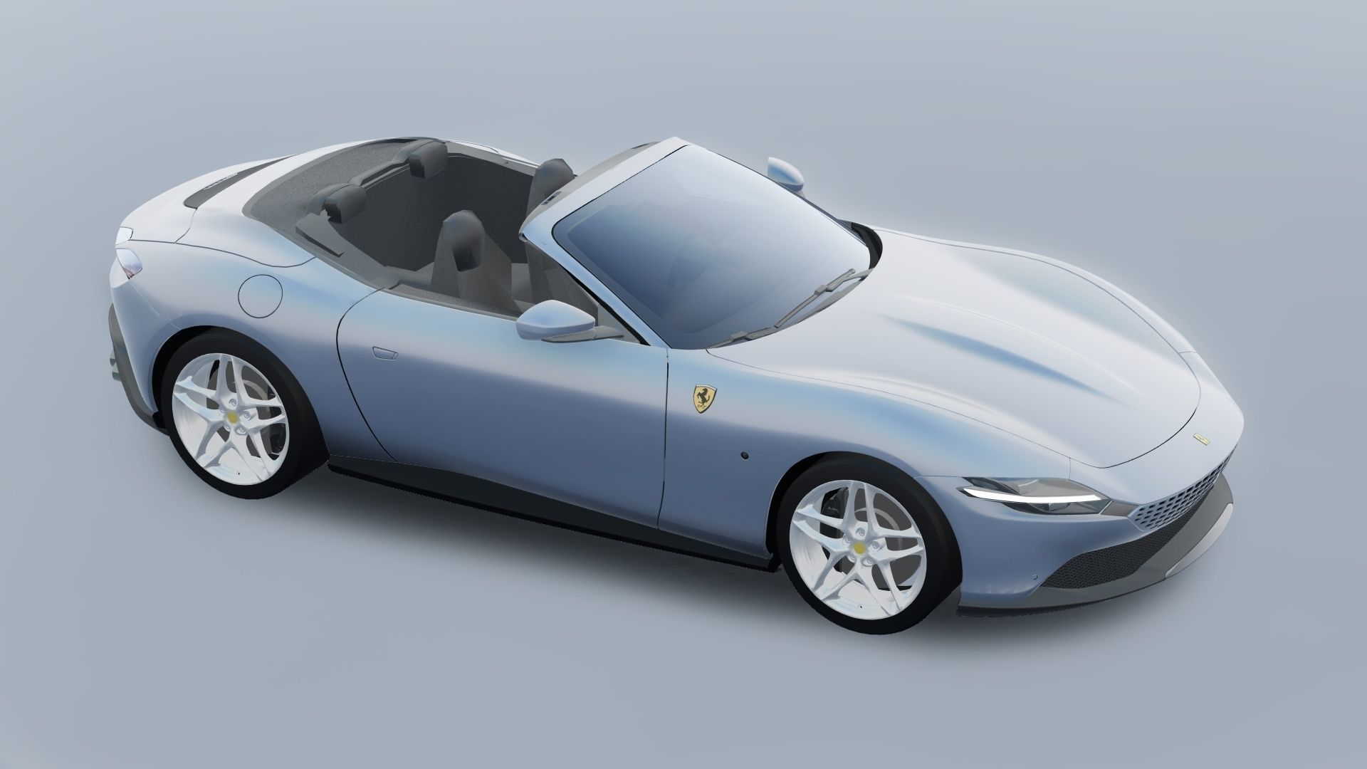 Ferrari Roma Spider 2024 3D model | CGTrader