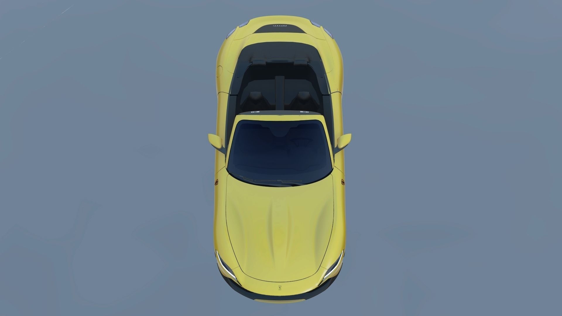 Ferrari Roma Spider 2024 3D model | CGTrader