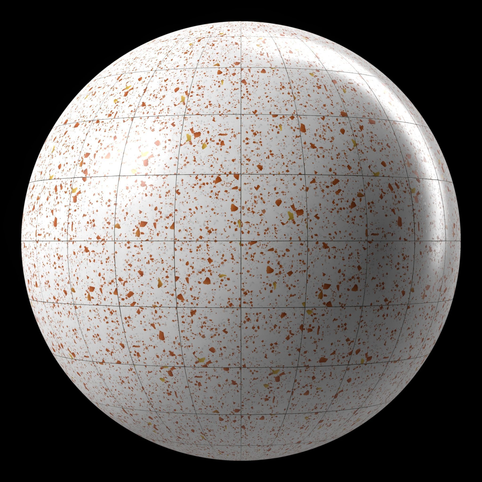 Texture Terrazzo Materials 11- Terrazo Tiling Pbr 4k Seamless VR / AR ...