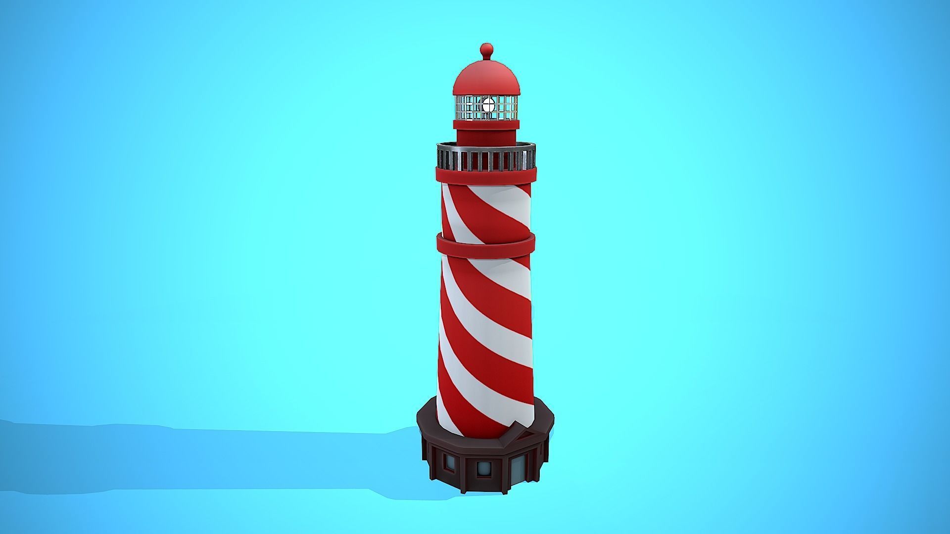 3D model LIGHTHOUSE CARTOON STYLIZED VR / AR / low-poly | CGTrader