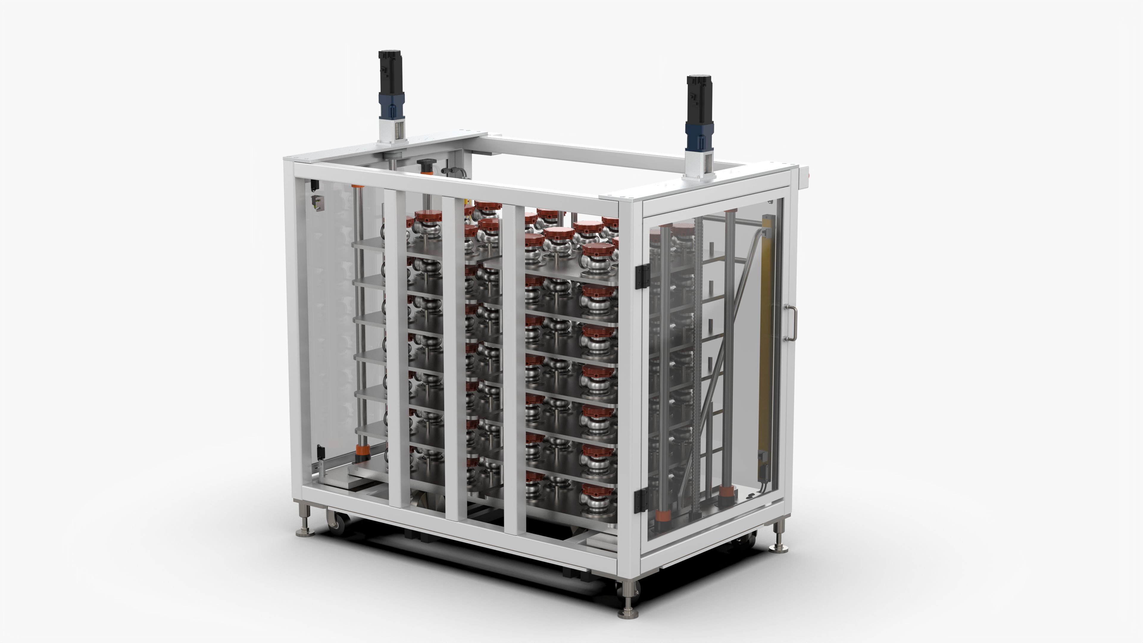 Automatic Lifting Silo Module 3D model | CGTrader