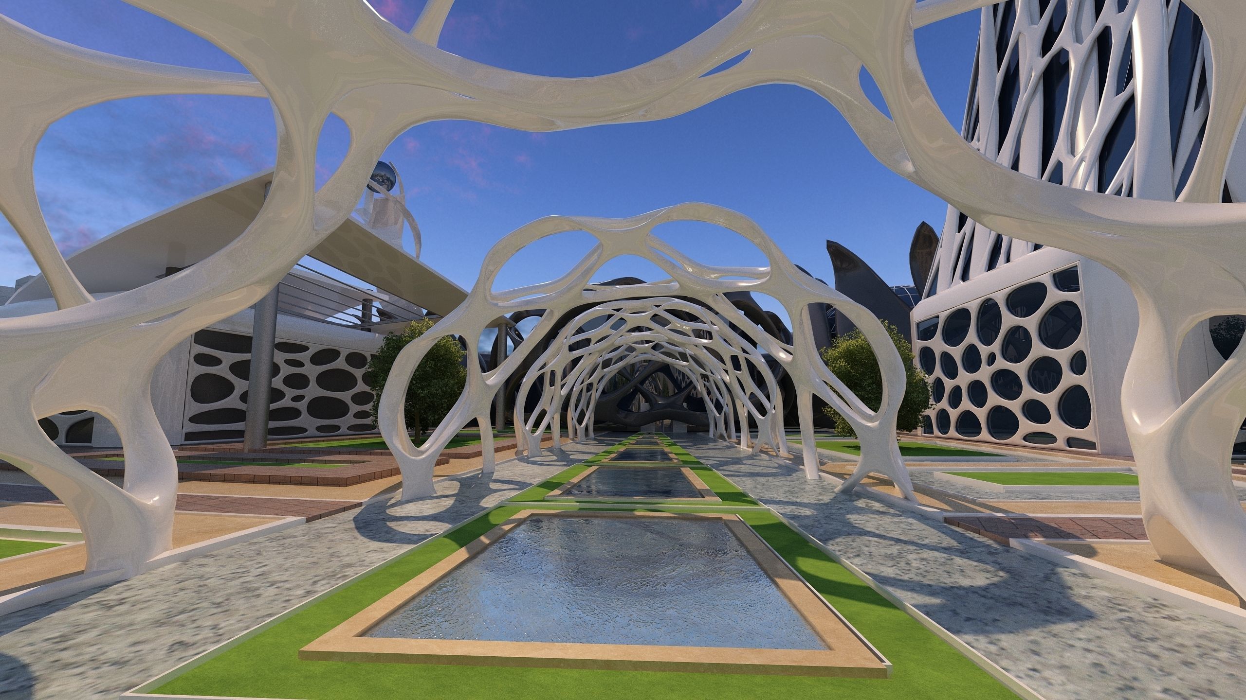 0150 - Nanotechnology Research Center - 2D Drawings-3D Files 3D model ...
