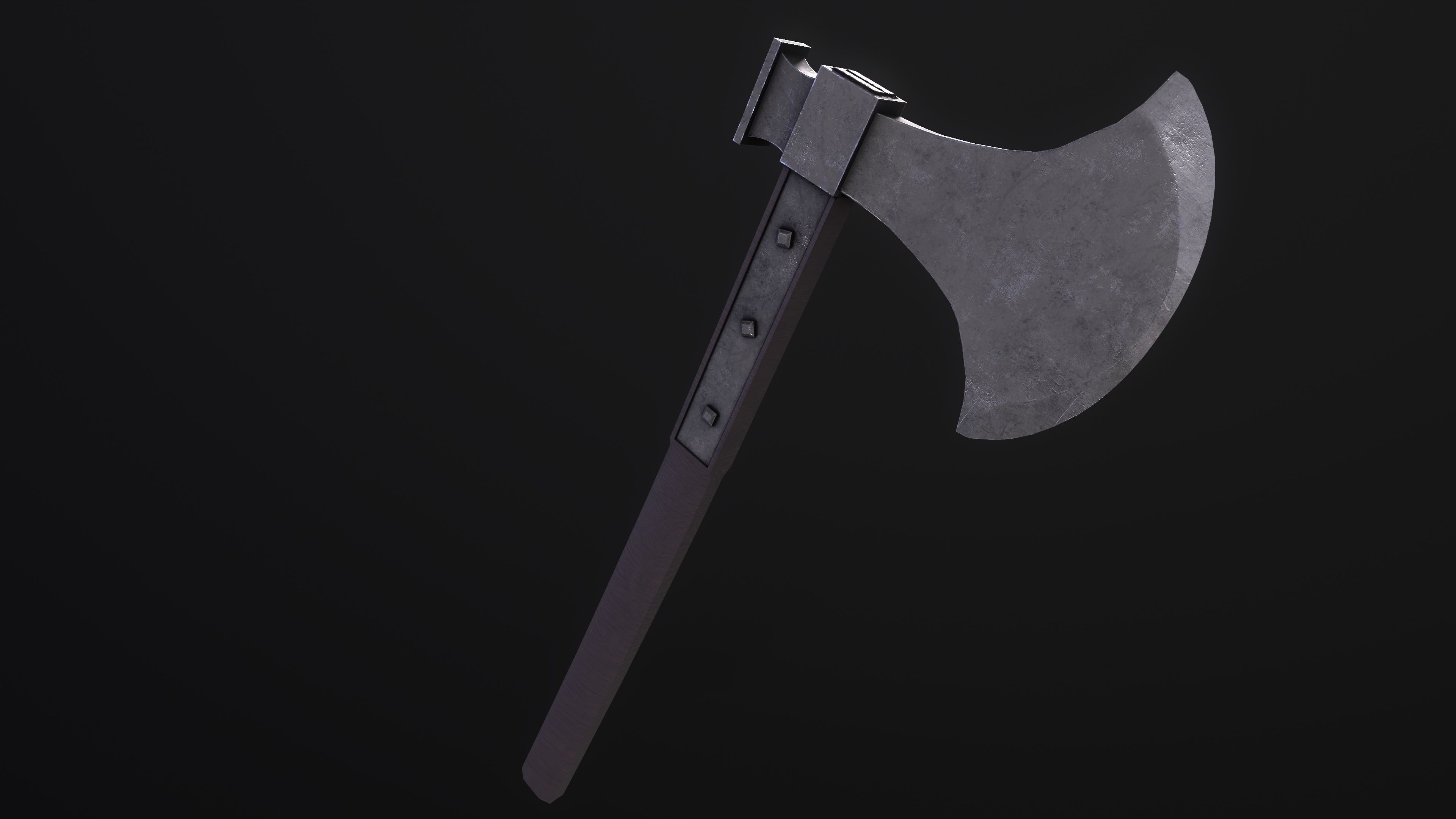 3D model Axe of Giovanni Battista Bugatti - Papal Executioner VR / AR ...