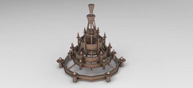 chandelier low poly 3 3D model | CGTrader