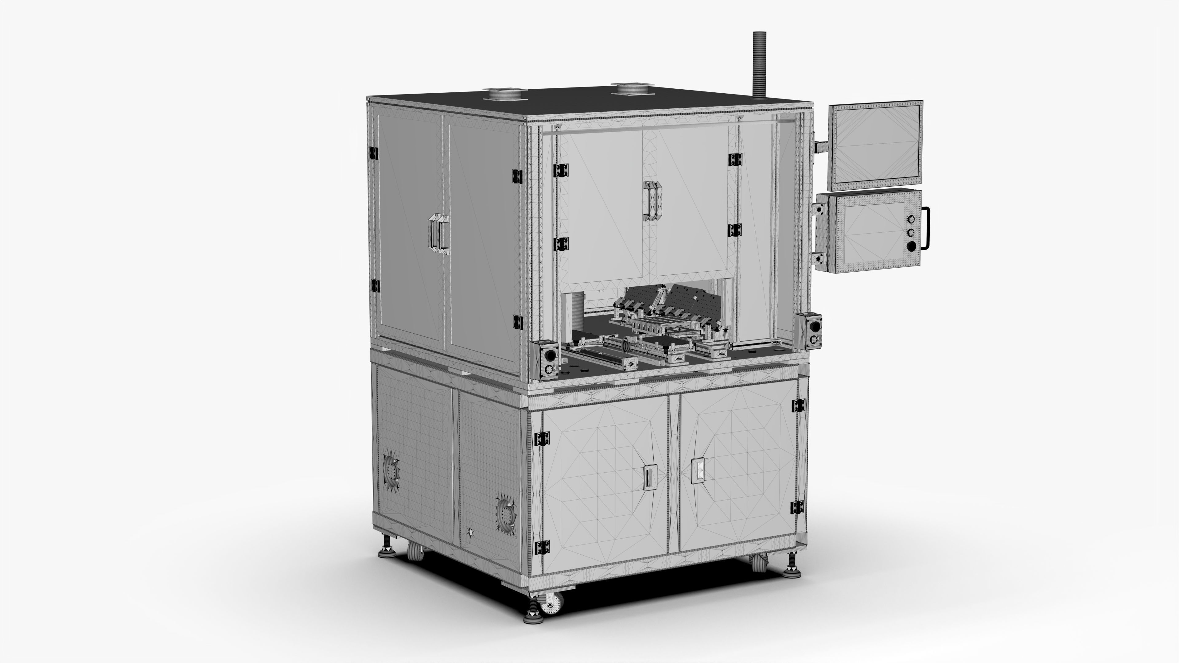 Automatic Magnet Heat Holding Assembly Machine 3D model | CGTrader