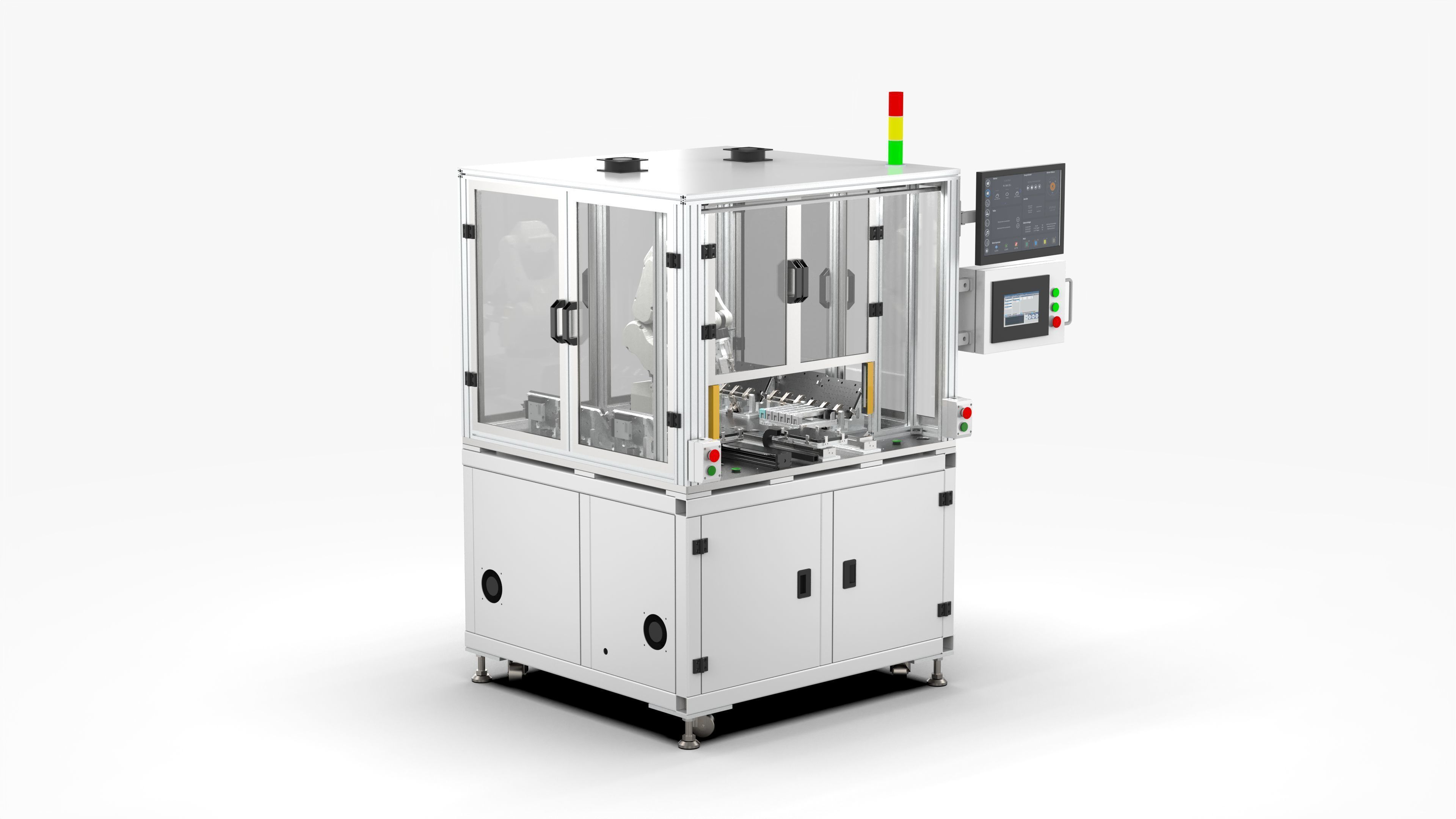 Automatic Magnet Heat Holding Assembly Machine 3D model | CGTrader
