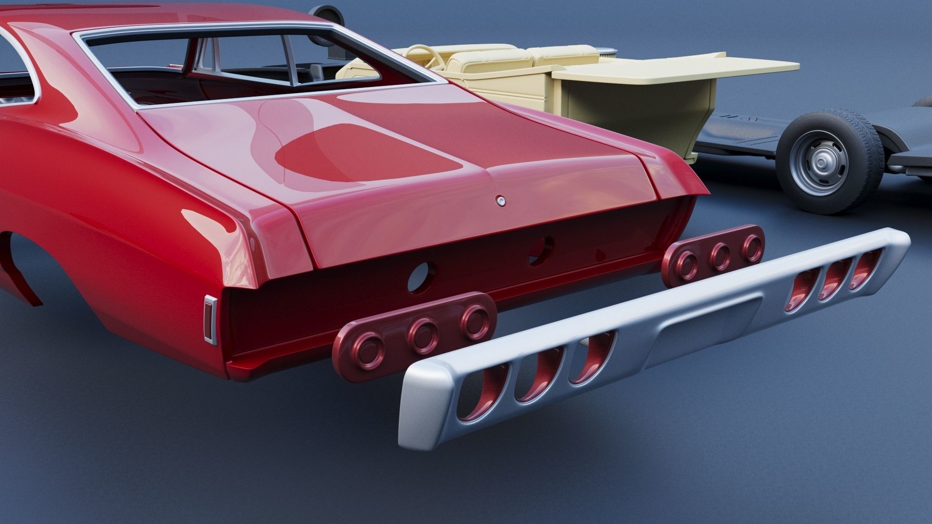 Chevrolet Impala 1968 3D model 3D printable | CGTrader
