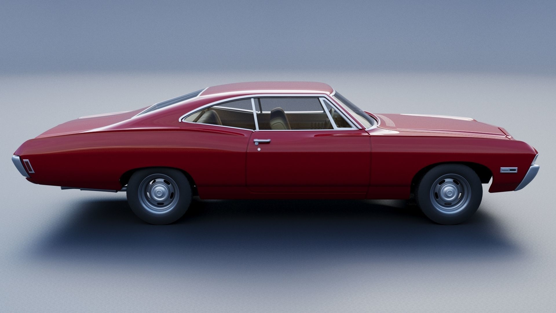 Chevrolet Impala 1968 3D model 3D printable | CGTrader