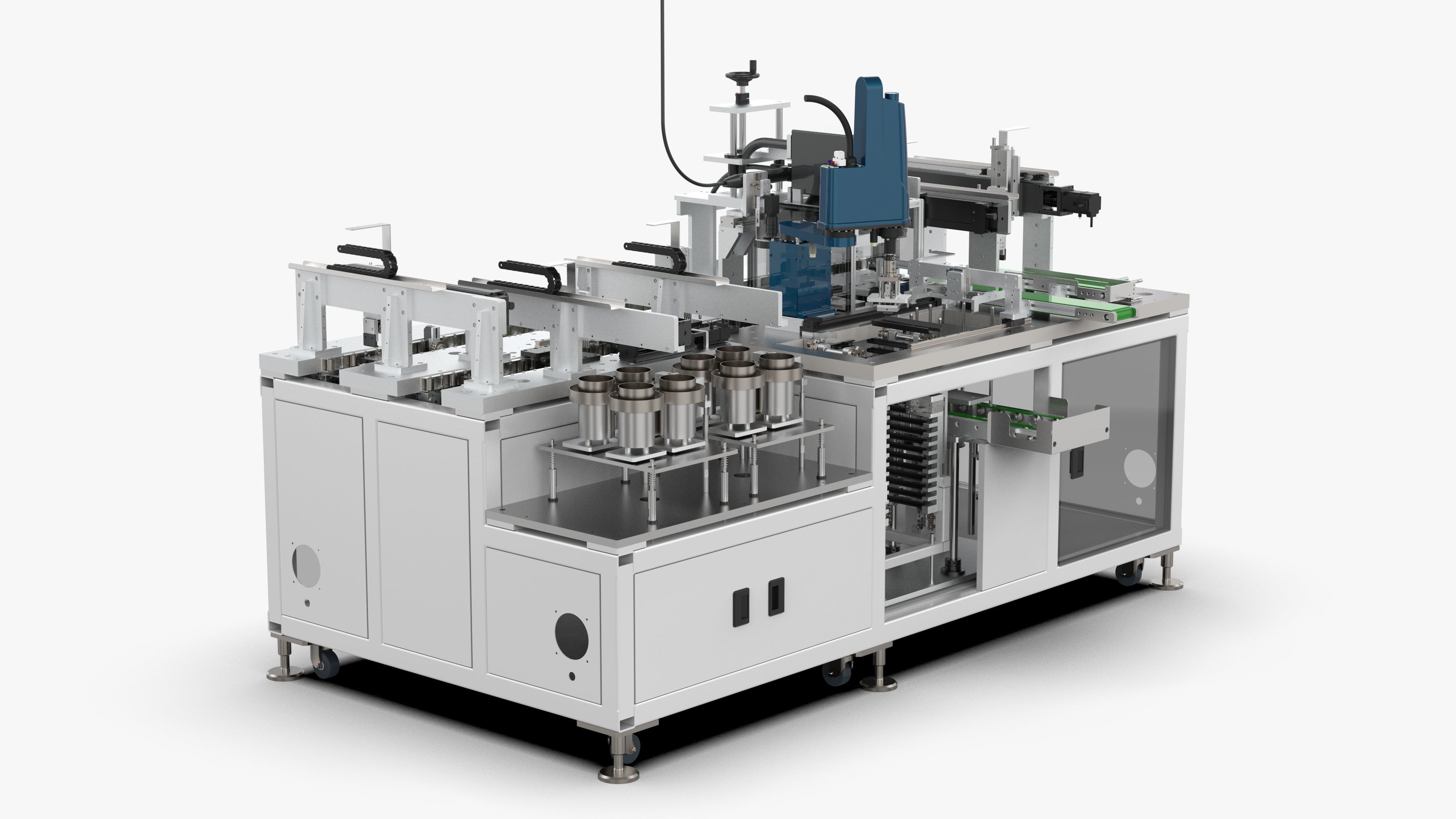Automatic Radium Welding Loading And Unloading Machine 3d Model Cgtrader