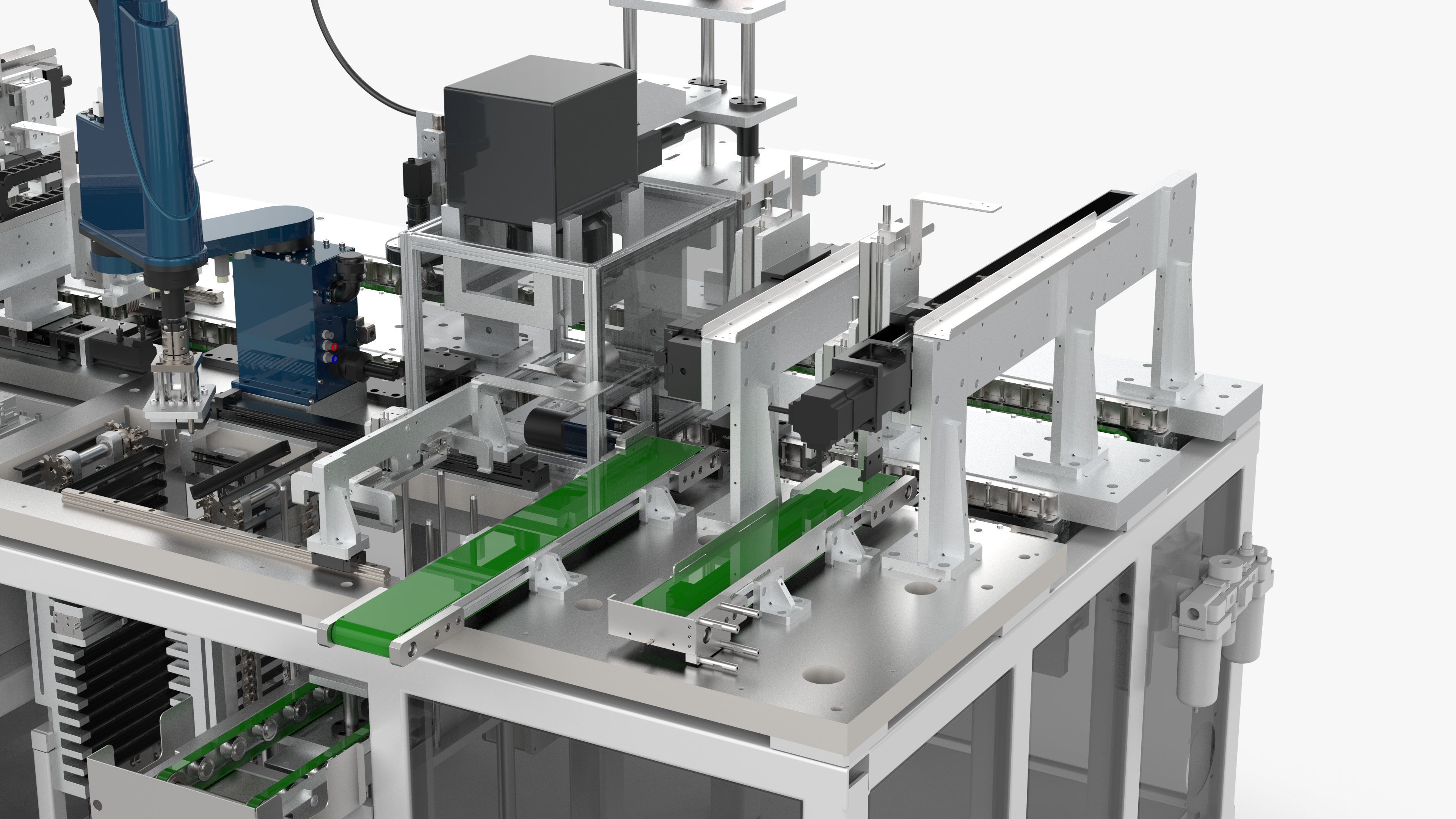 Automatic Radium Welding Loading and Unloading Machine 3D model | CGTrader