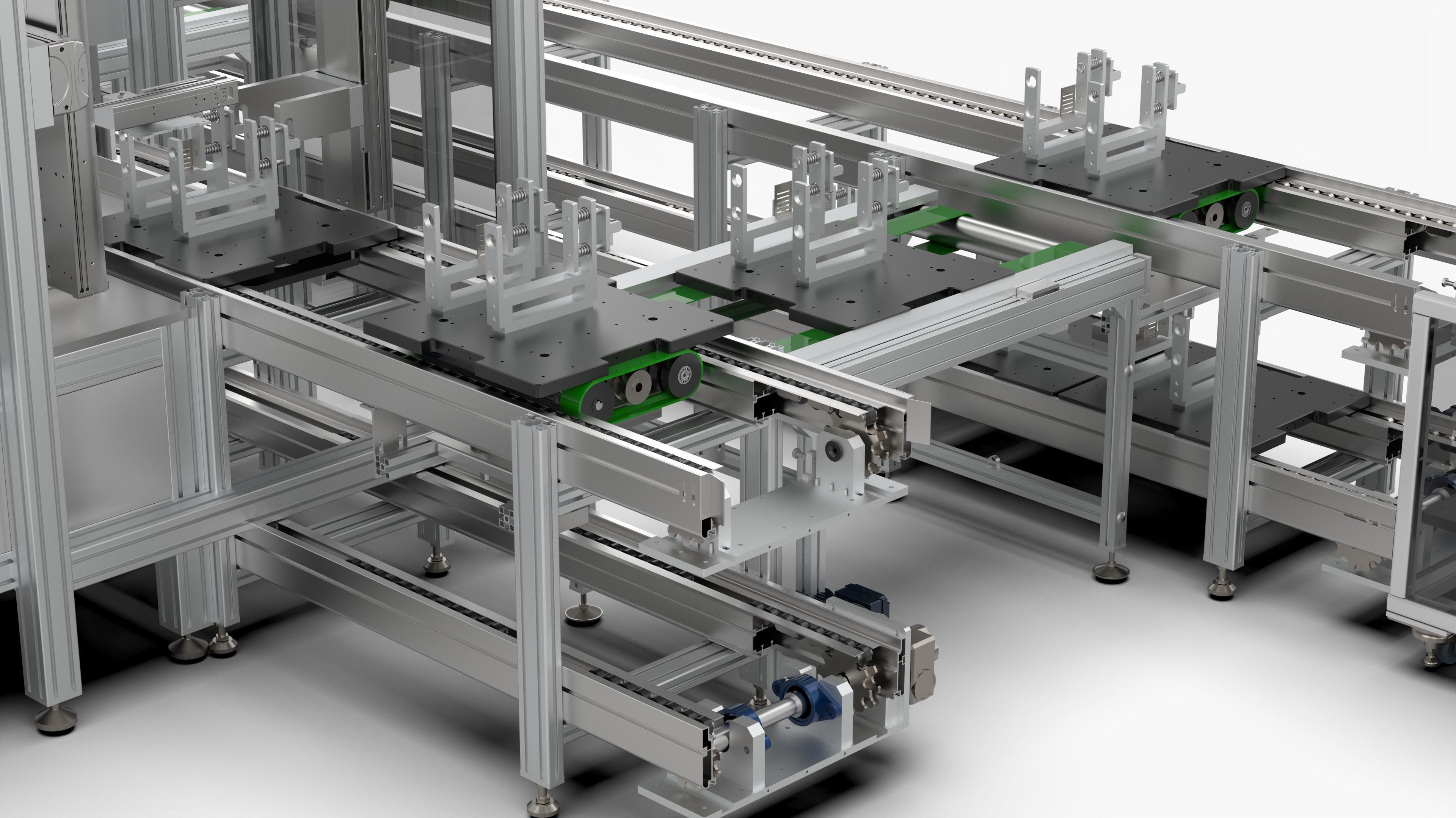 Automatic Soft Package Module Welding Line 3D model | CGTrader