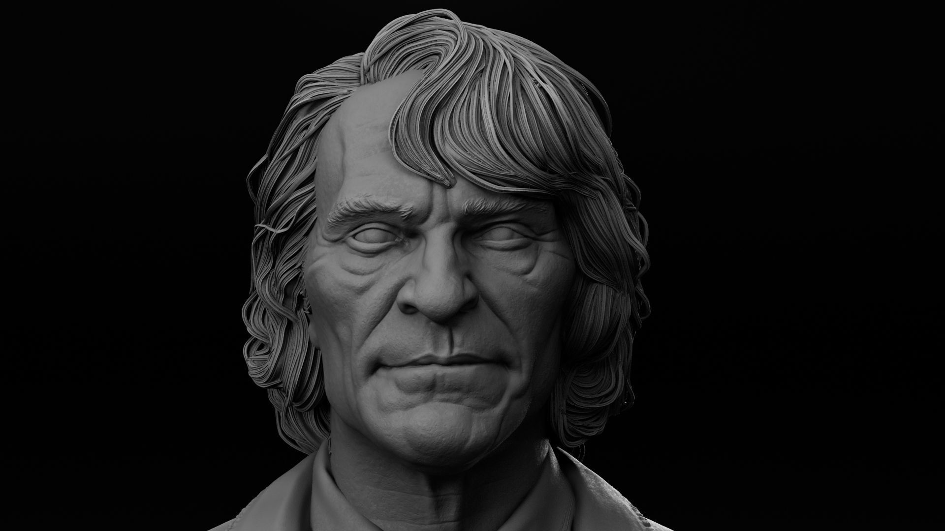 Joaquin Phoenix - Arthur Fleck - Joker 3D model 3D printable | CGTrader