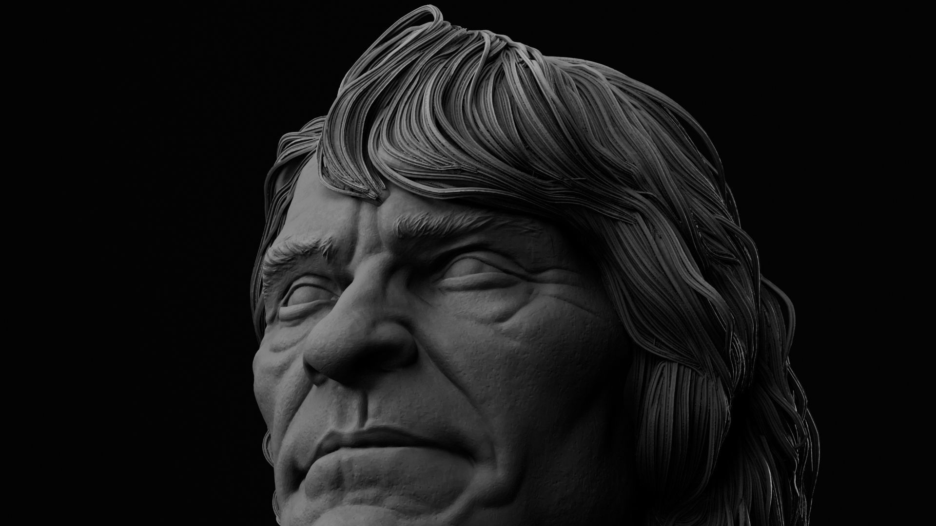 Joaquin Phoenix - Arthur Fleck - Joker 3D model 3D printable | CGTrader