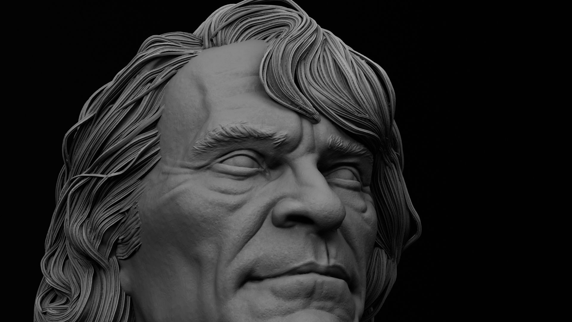 Joaquin Phoenix - Arthur Fleck - Joker 3D model 3D printable | CGTrader