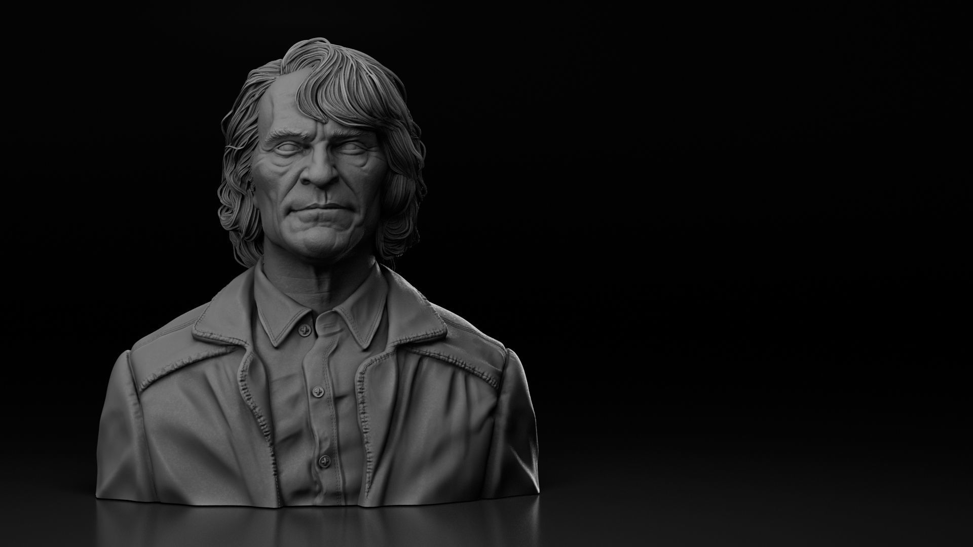 Joaquin Phoenix - Arthur Fleck - Joker 3D model 3D printable | CGTrader