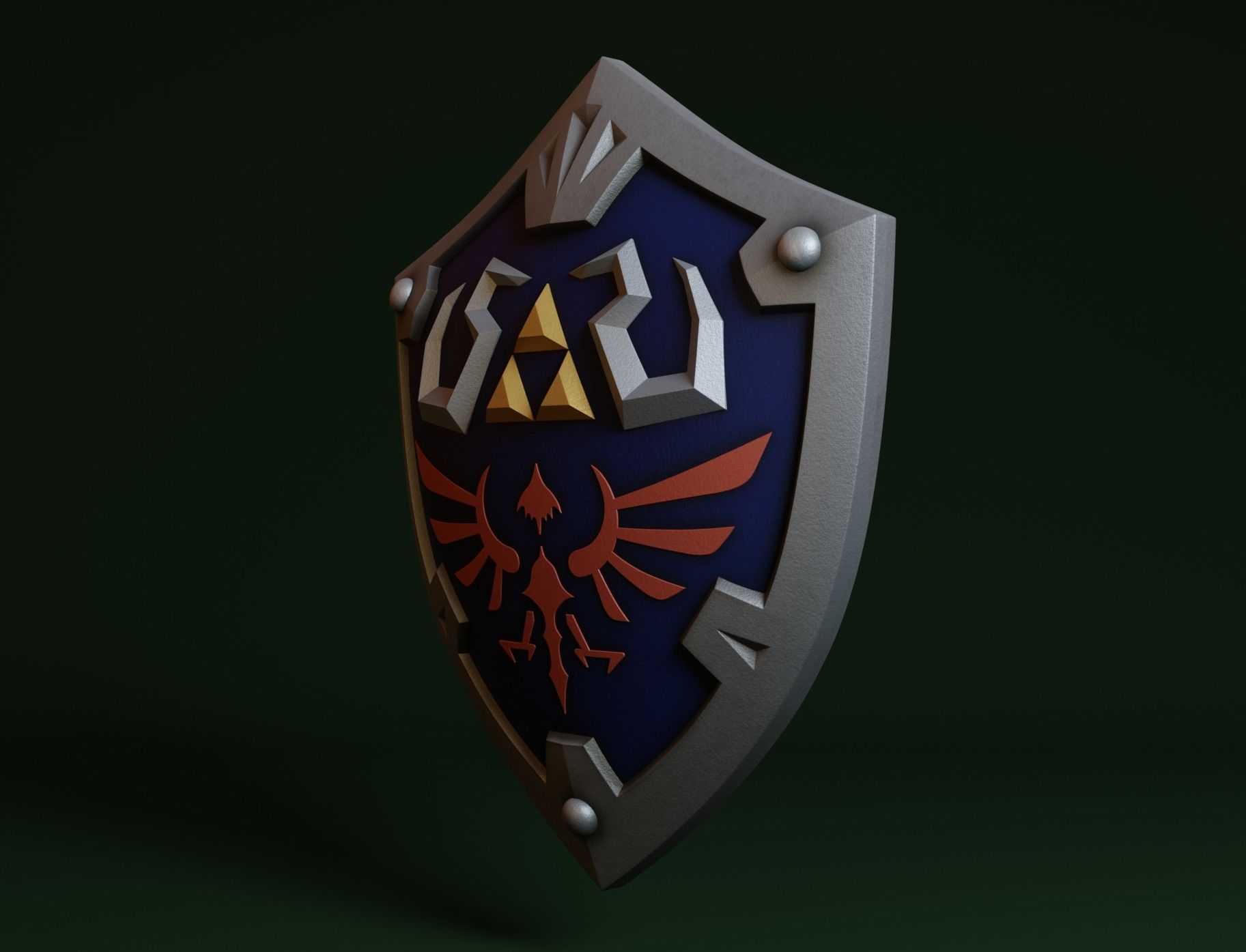 Hylian Shield - 3D PRINT READY 3D model 3D printable | CGTrader