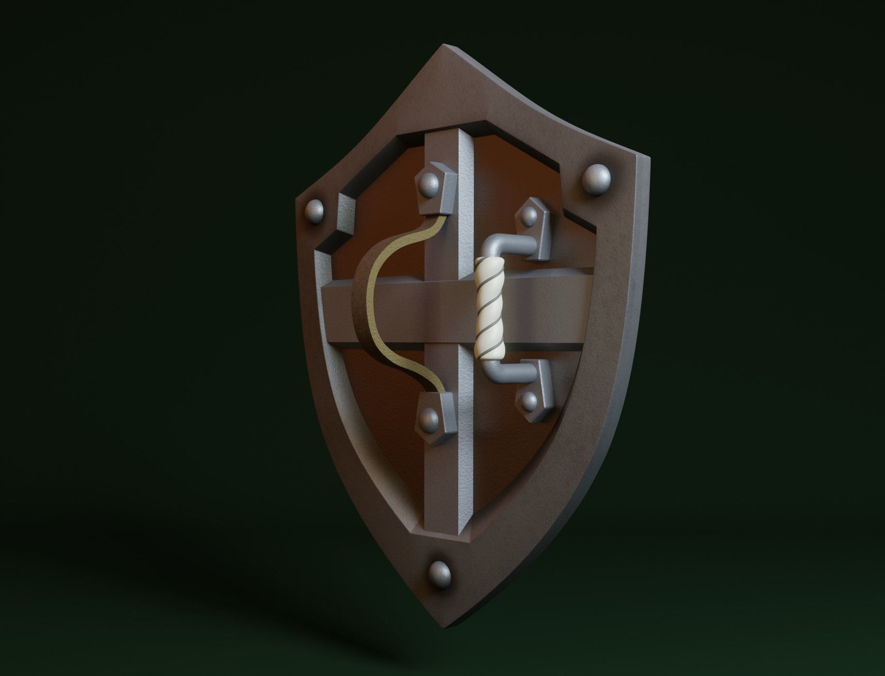 Hylian Shield - 3D PRINT READY 3D model 3D printable | CGTrader