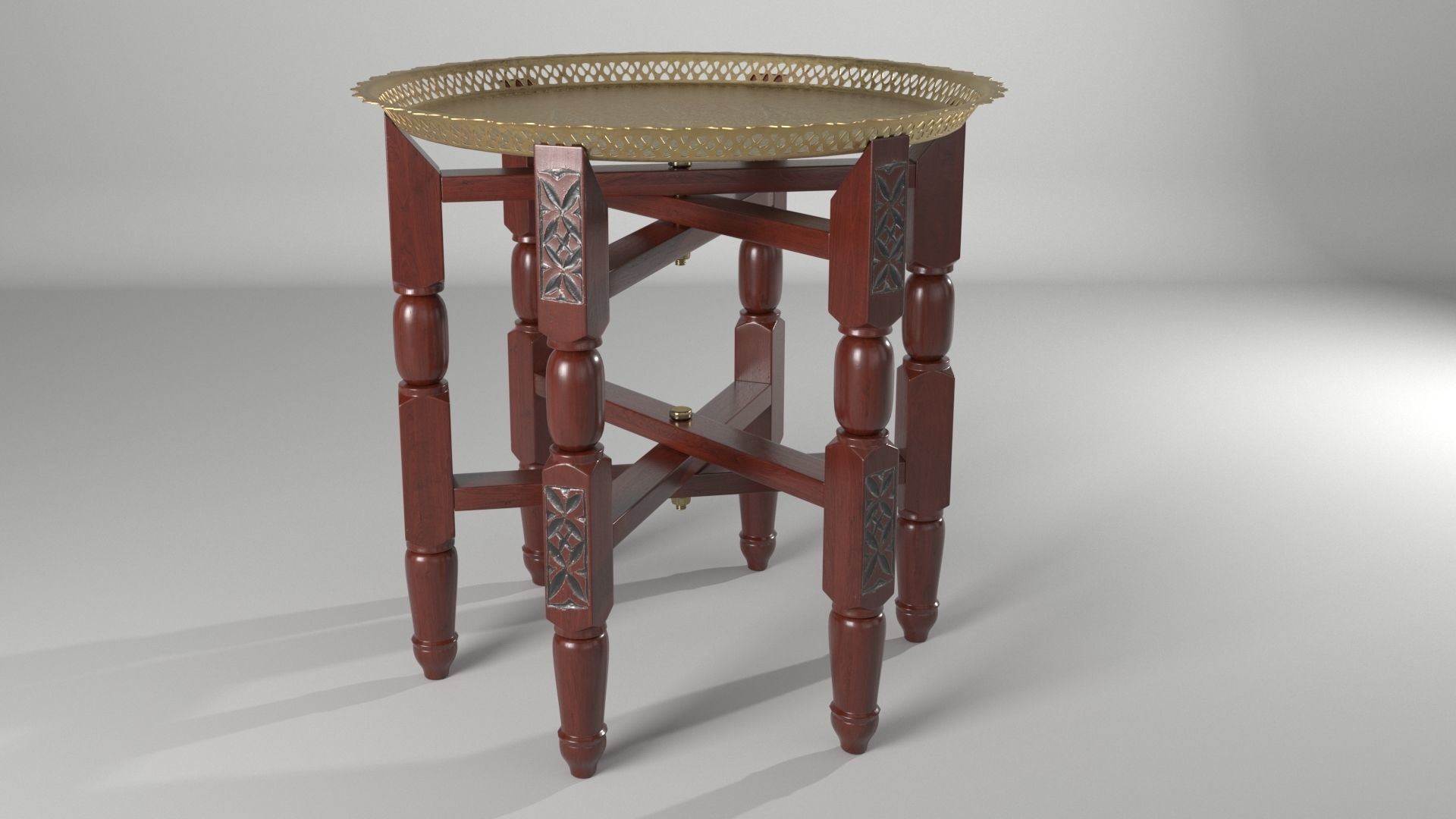 Moroccan Coffee Table 3D model | CGTrader