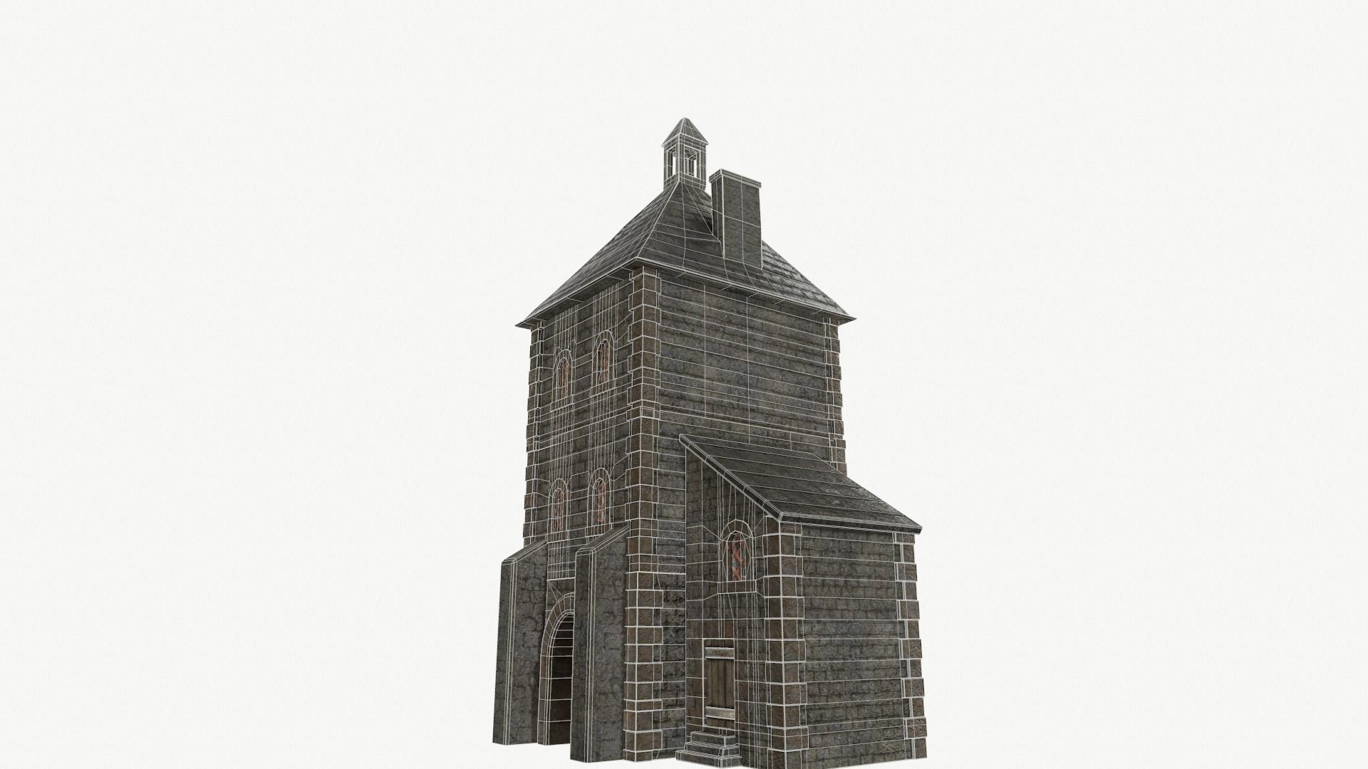 3D model Medieval watchtower VR / AR / low-poly | CGTrader