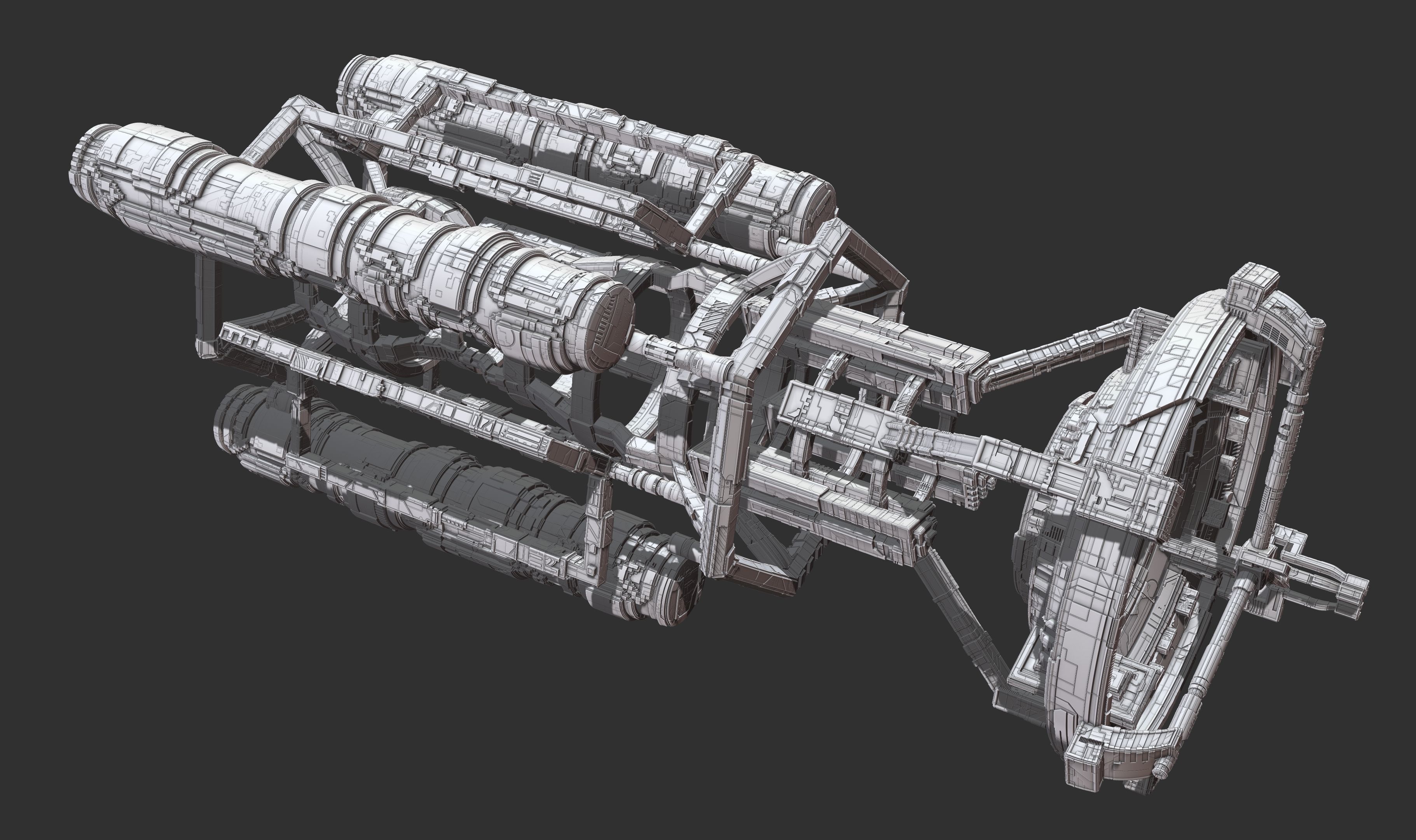 space equipment node 00199 3D model | CGTrader