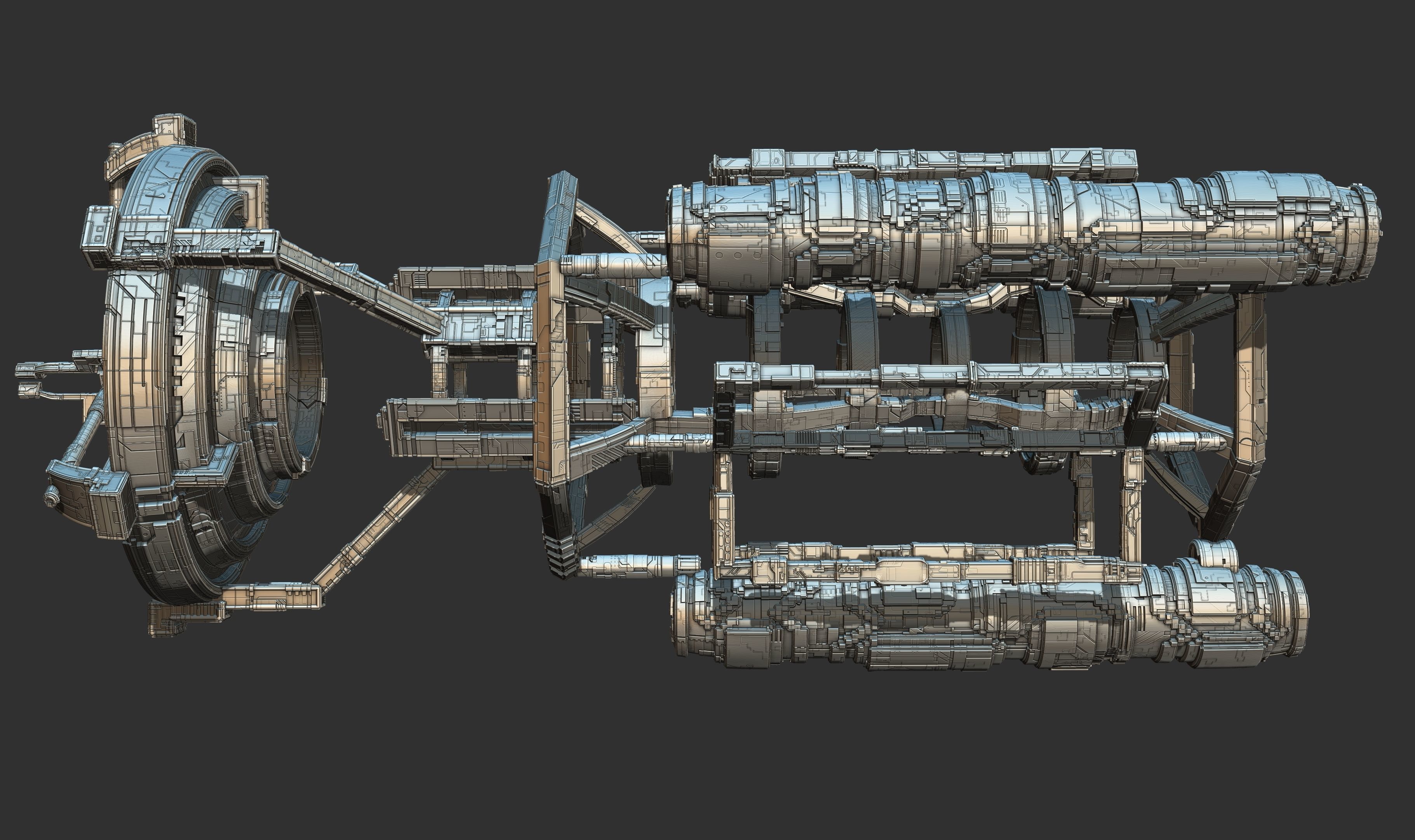 space equipment node 00199 3D model | CGTrader