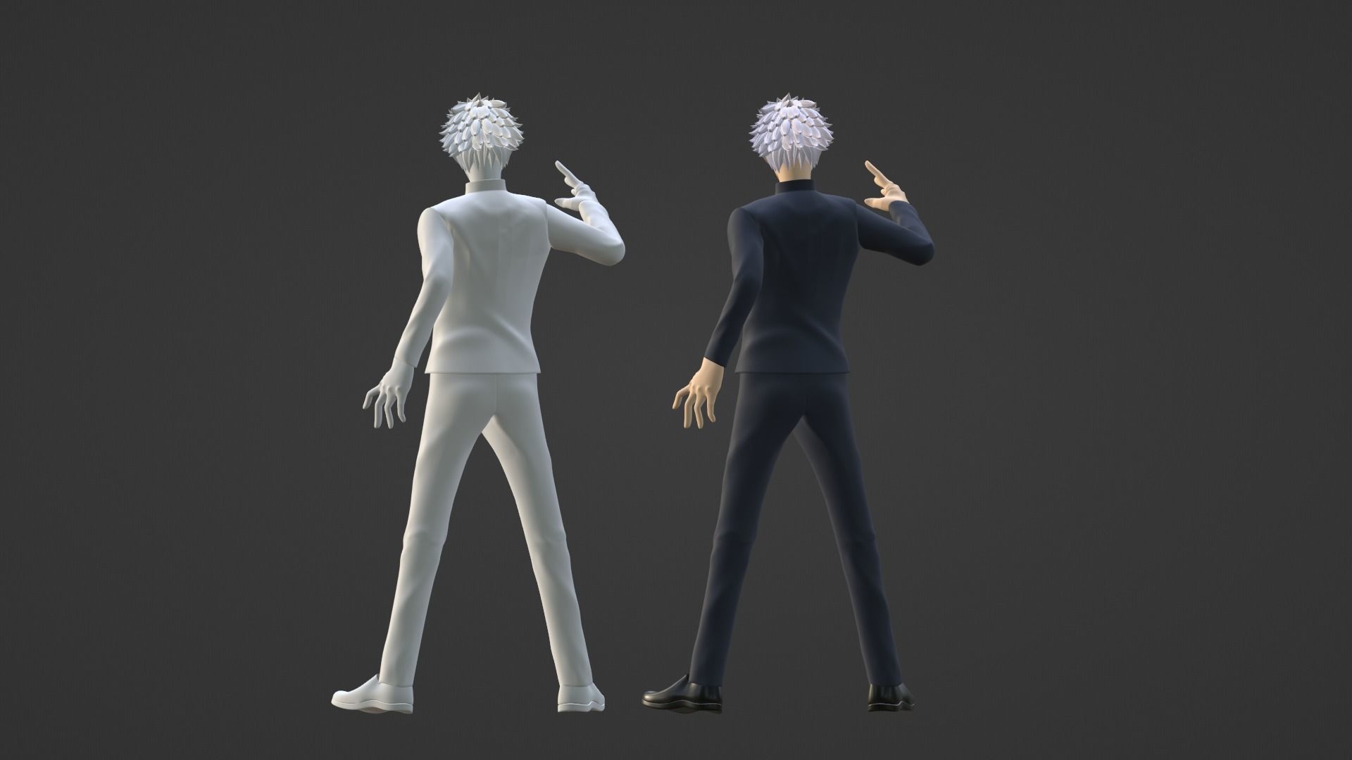 Satoru Gojo - Jujutsu Kaisen 3D model rigged | CGTrader