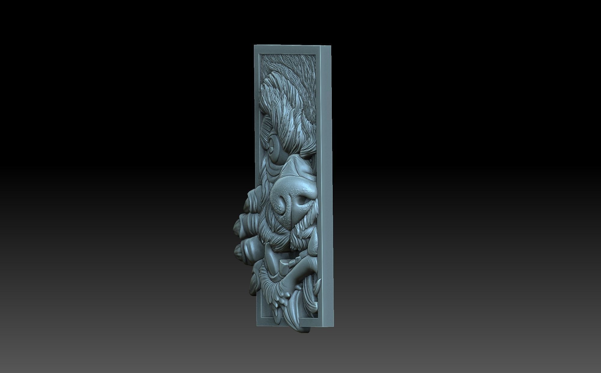 The American Werewolf 3D model 3D printable | CGTrader