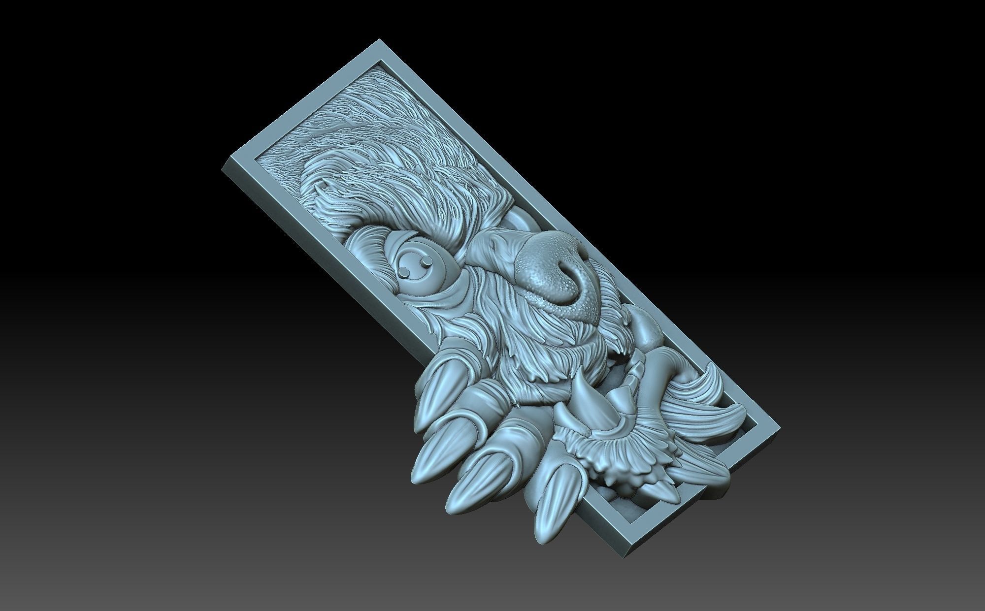 The American Werewolf 3D model 3D printable | CGTrader