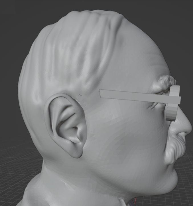 Rudyard Kipling 3D model 3D printable | CGTrader