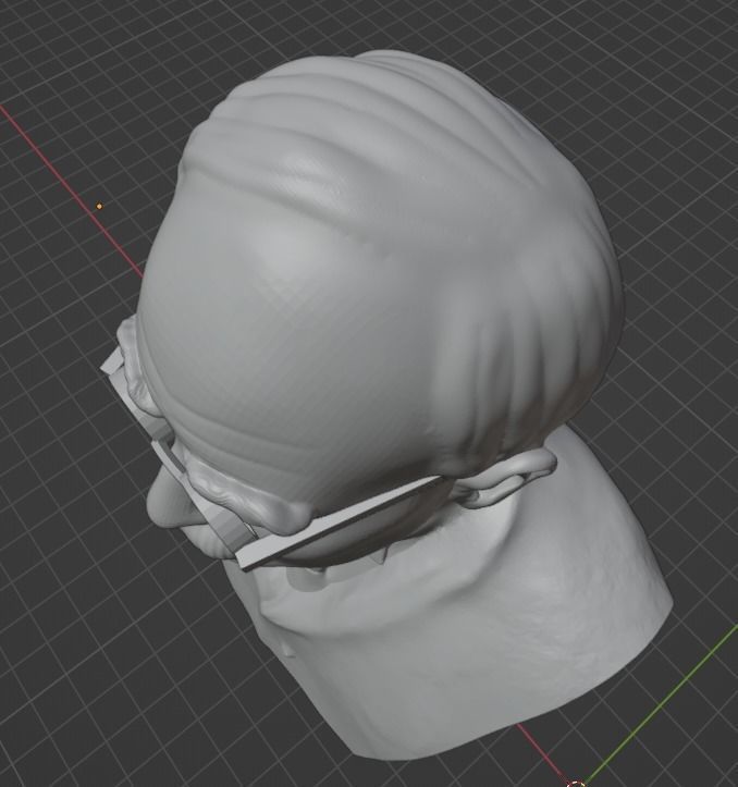 Rudyard Kipling 3D model 3D printable | CGTrader