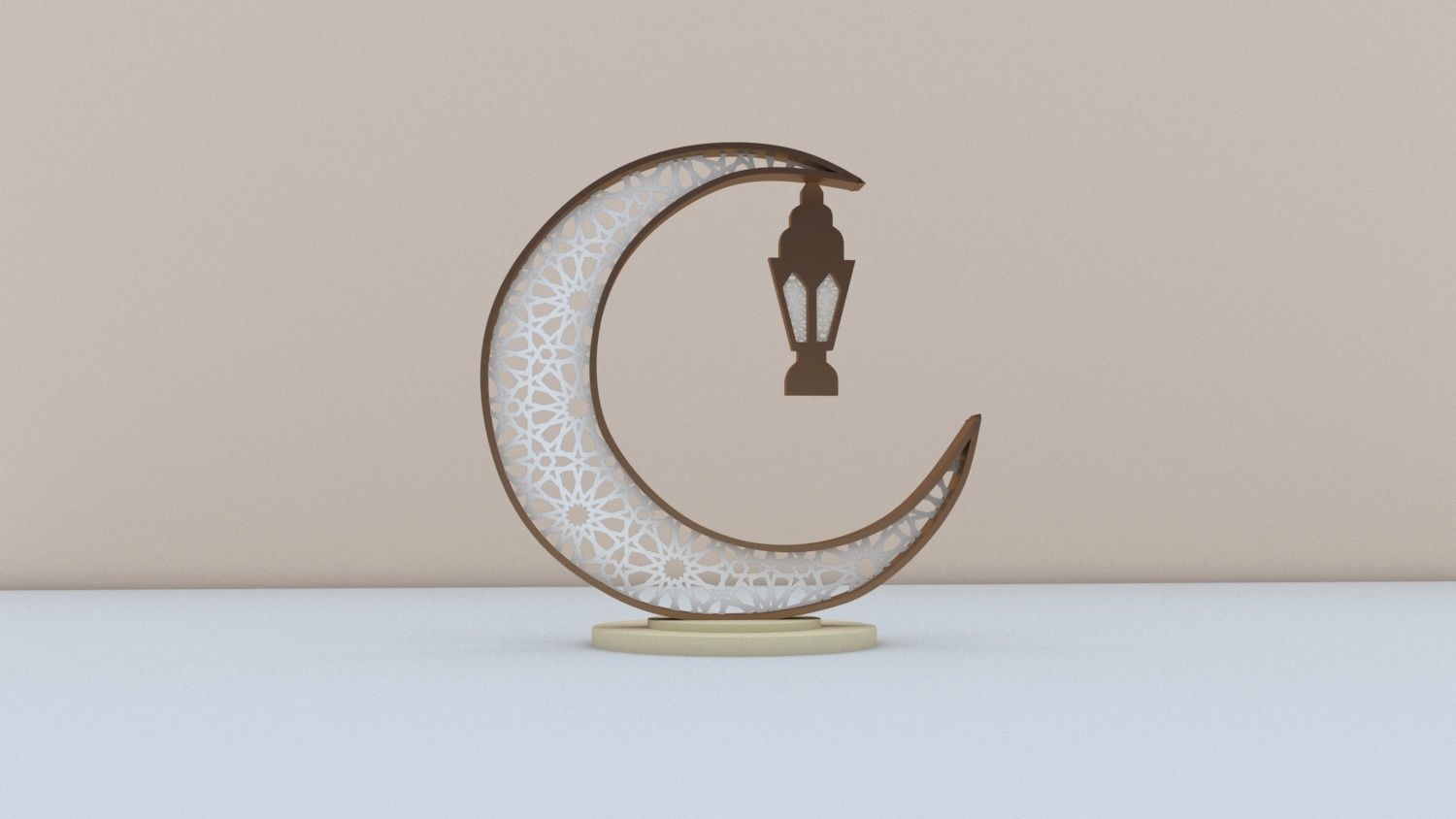 Islamic Ramadan Decoration free 3D model | CGTrader