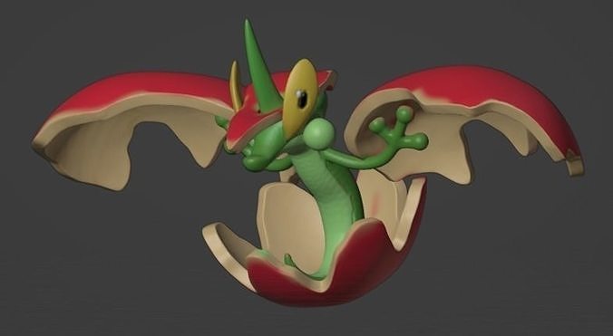 Flapple 3D model 3D printable | CGTrader