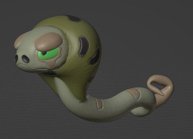 Silicobra 3D model 3D printable | CGTrader