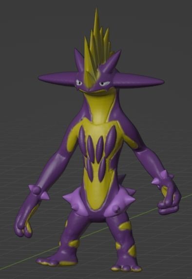 Toxtricity Amped Form 3D model 3D printable | CGTrader