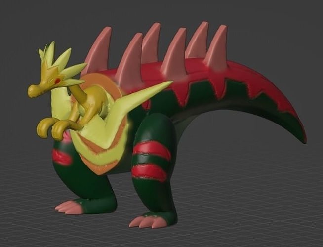 Dracozolt 3D model 3D printable | CGTrader