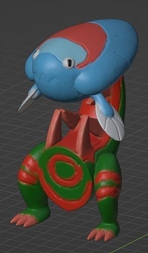 Dracovish 3D model 3D printable | CGTrader