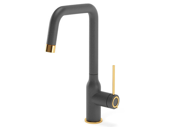 AQUASANITA Unus5033 kitchen faucet 3D model | CGTrader