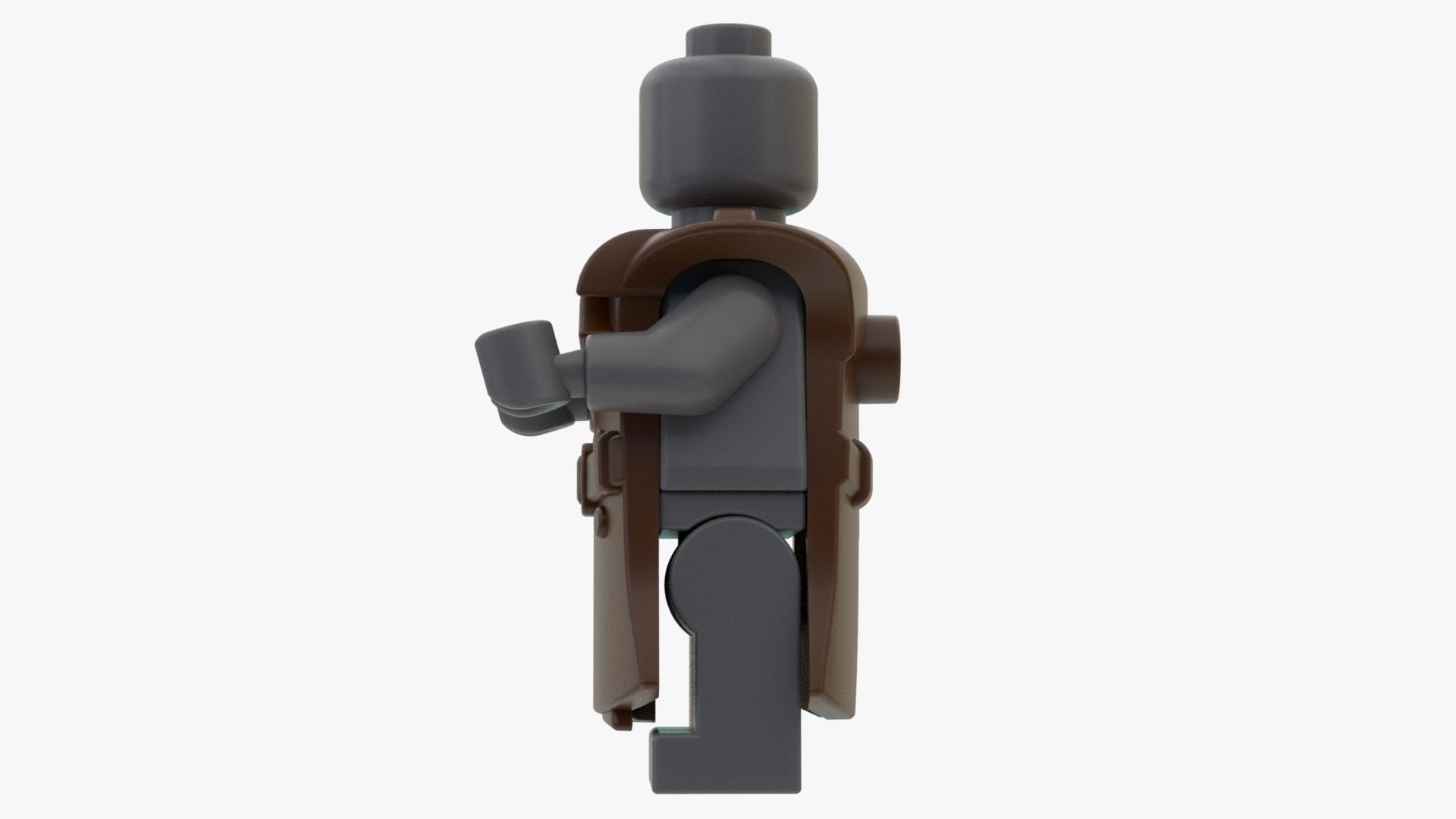 3D model Real Size Lego Coat For Minifigure VR / AR / low-poly | CGTrader