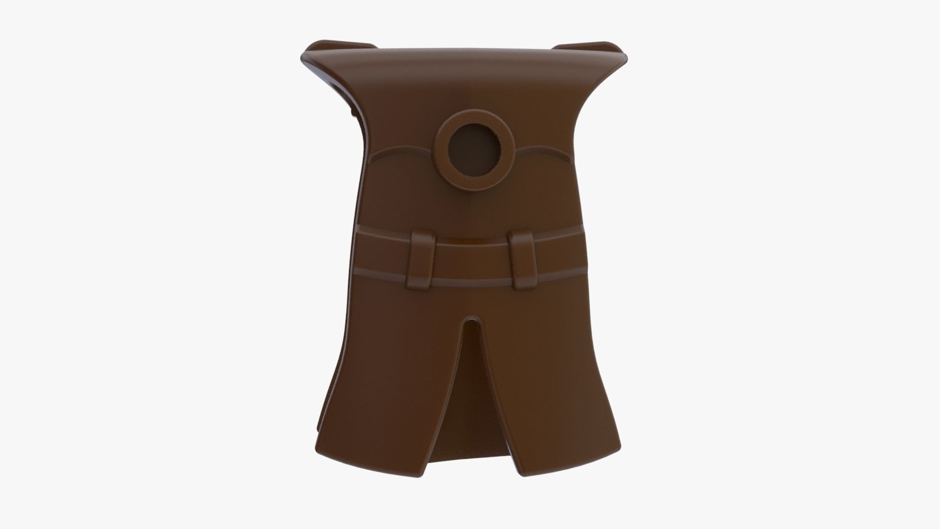 3D model Real Size Lego Coat For Minifigure VR / AR / low-poly | CGTrader