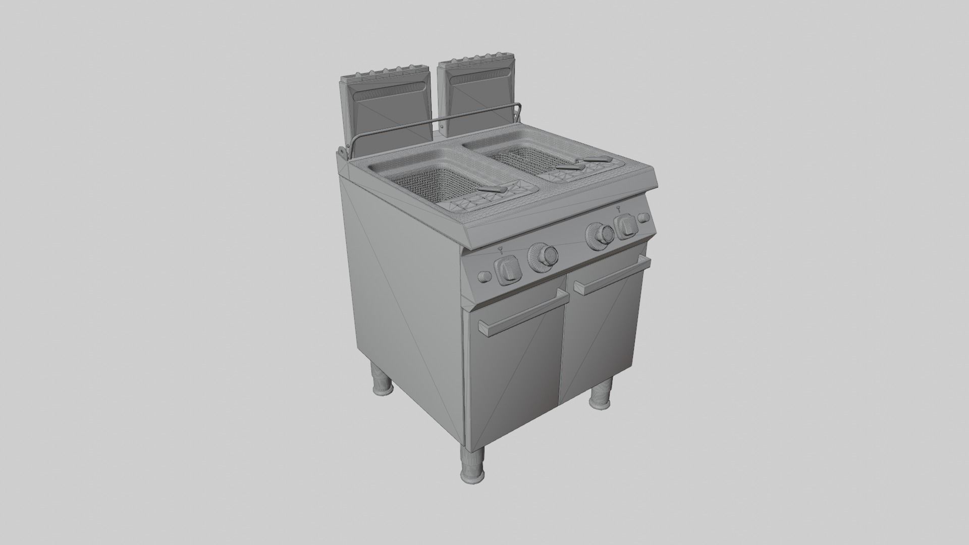 Commercial Pasta Cooker 3D model | CGTrader
