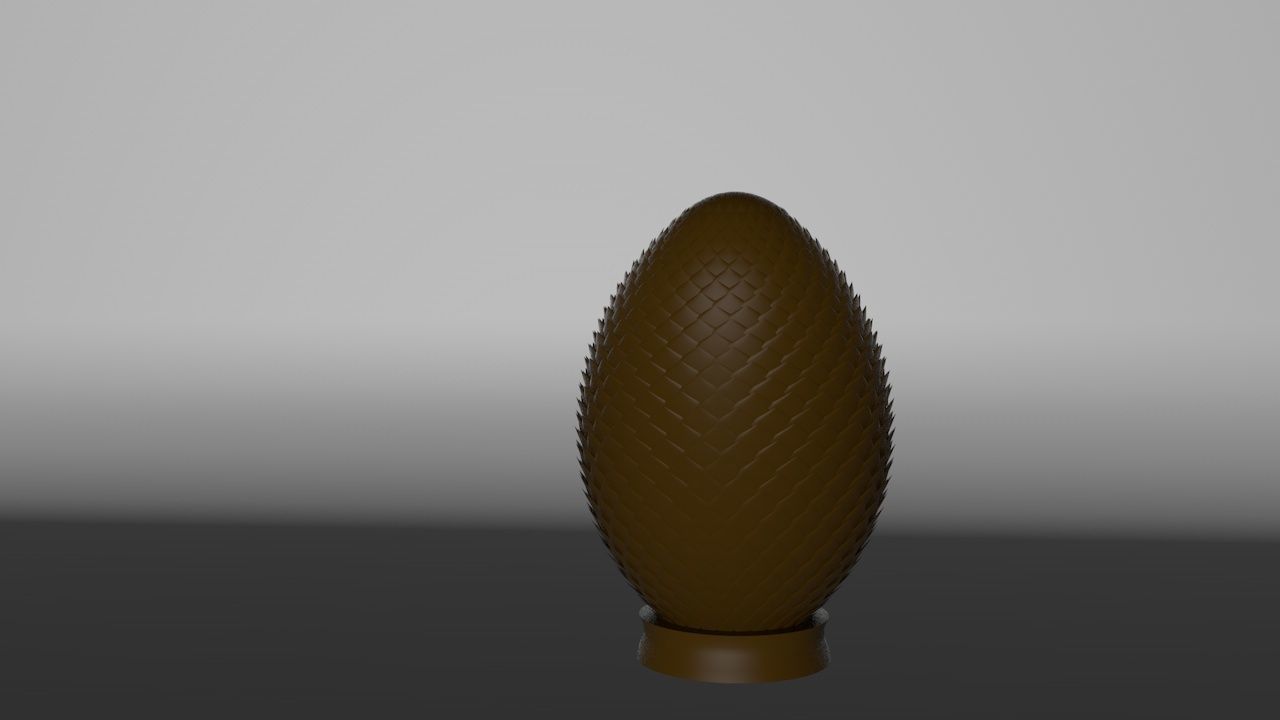Dragon Egg 3D model 3D printable | CGTrader
