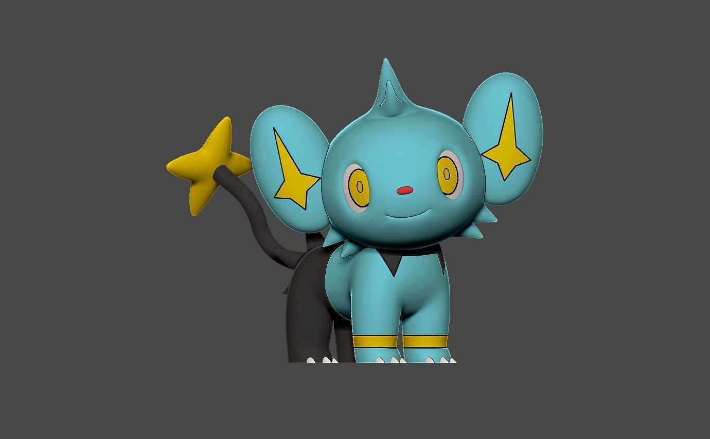 Pokemon shinx evolution pack 3D model 3D printable | CGTrader