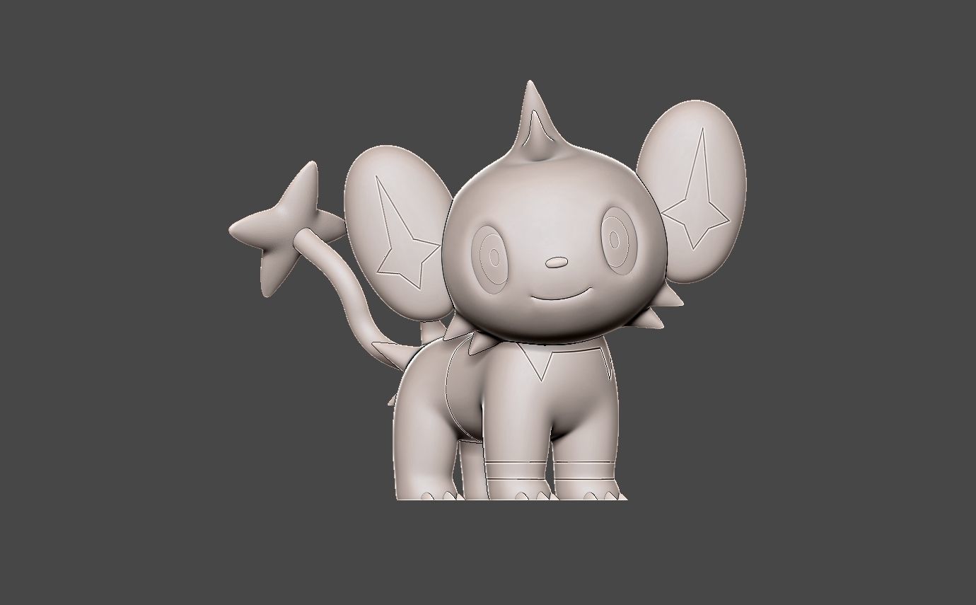 Pokemon shinx evolution pack 3D model 3D printable | CGTrader
